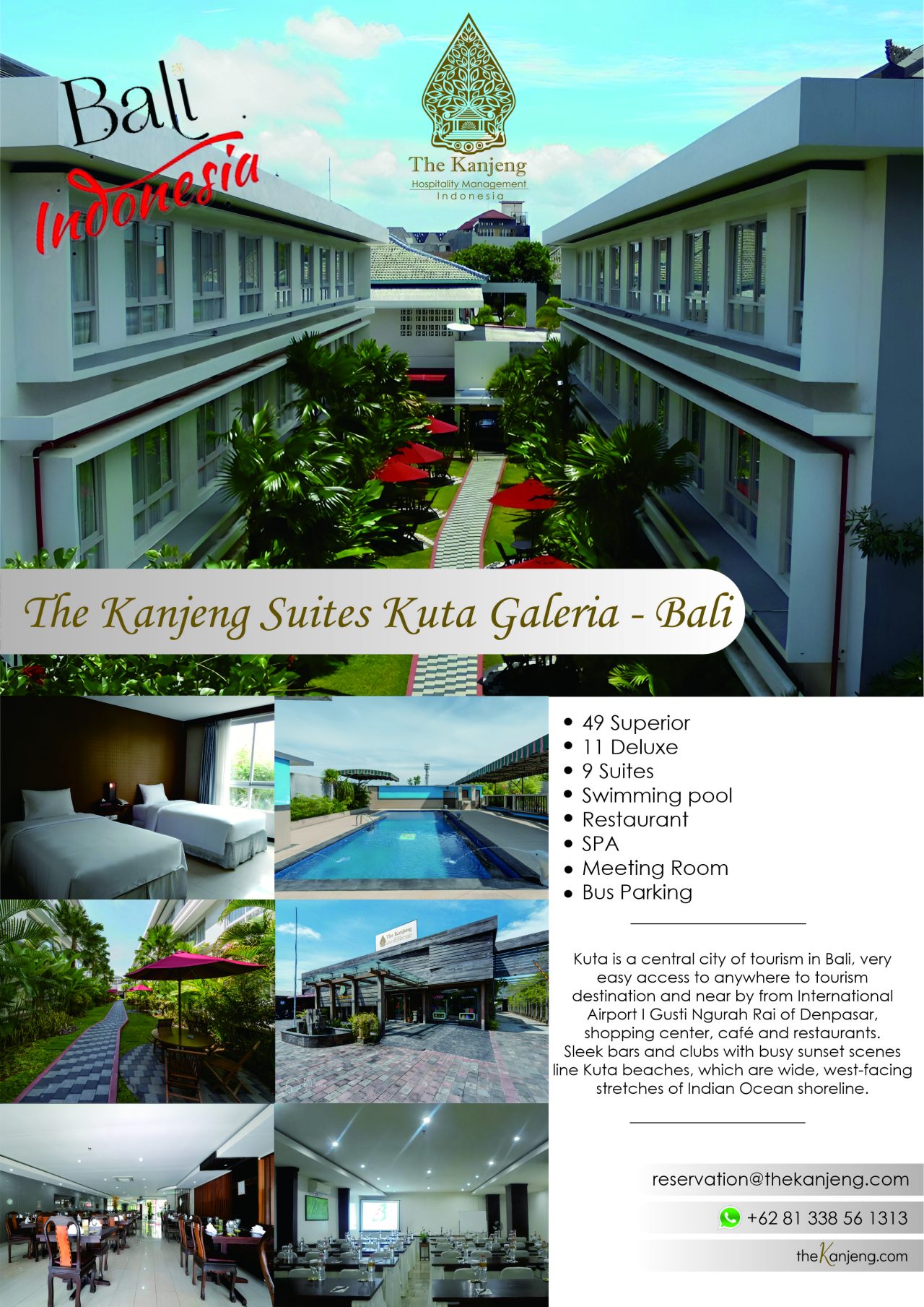 The Kanjeng Hotels - Bali, Indonesia - Official Website